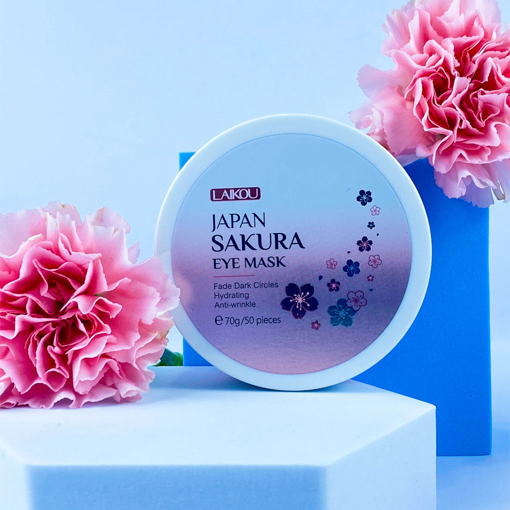 Laikou Japan Sakura Eye Mask